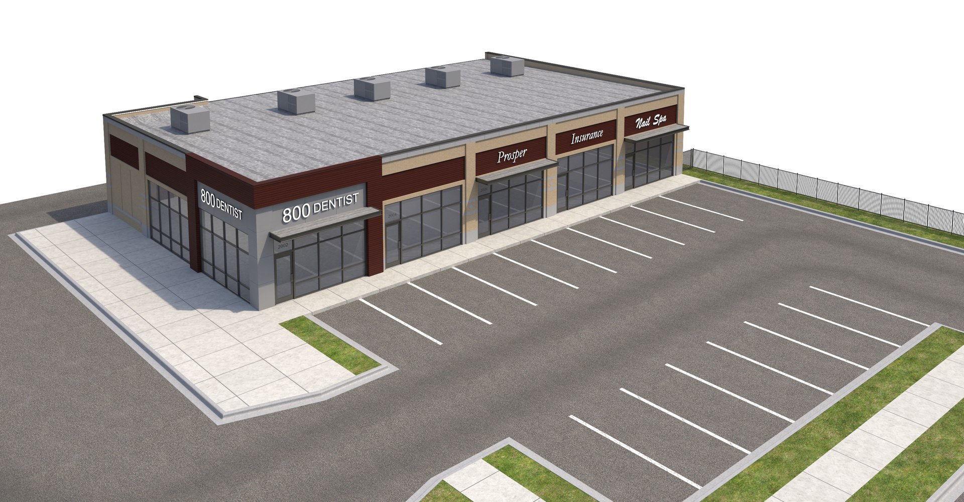 3D Retail Store Model - TurboSquid 1666861