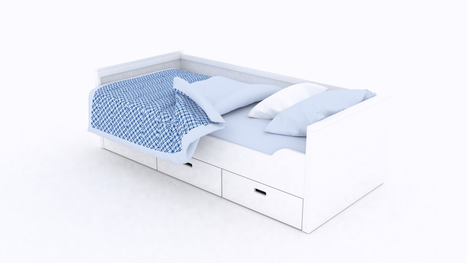 Bed Type 1 Model - TurboSquid 2097974