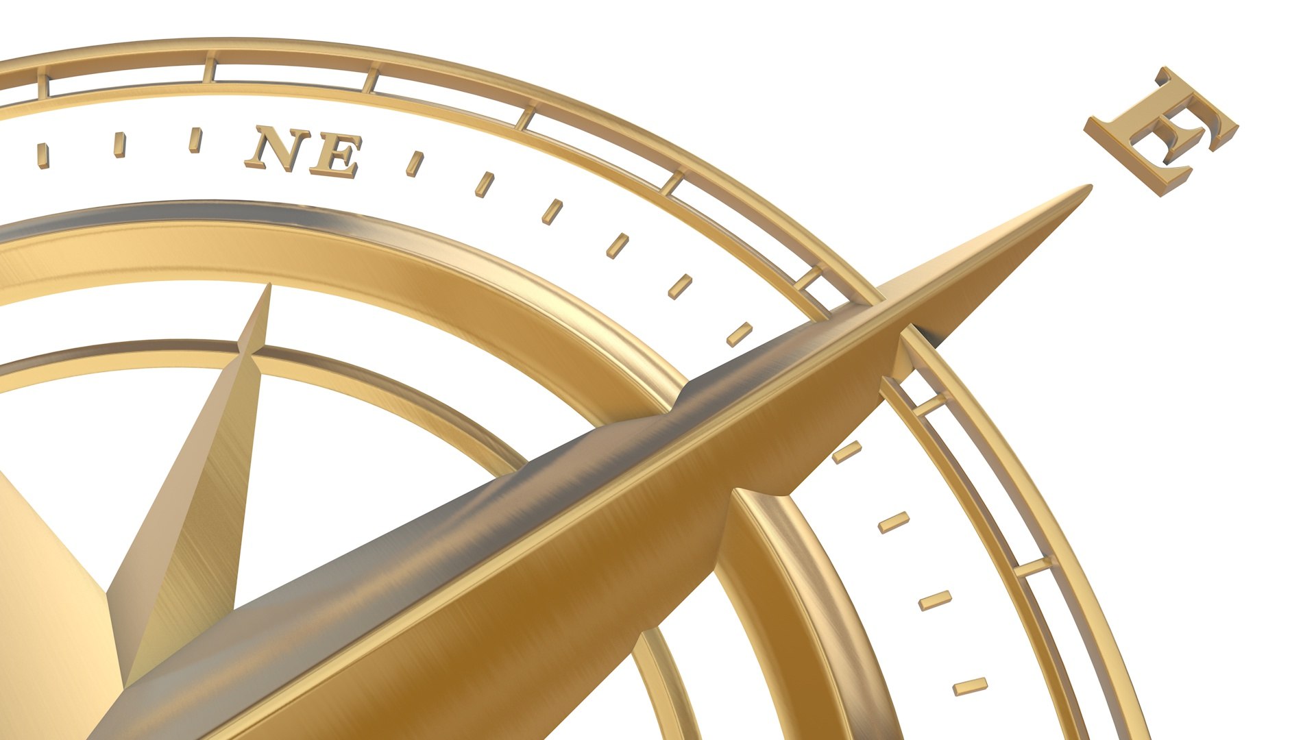 Compass Rose 3D Model - TurboSquid 1658693