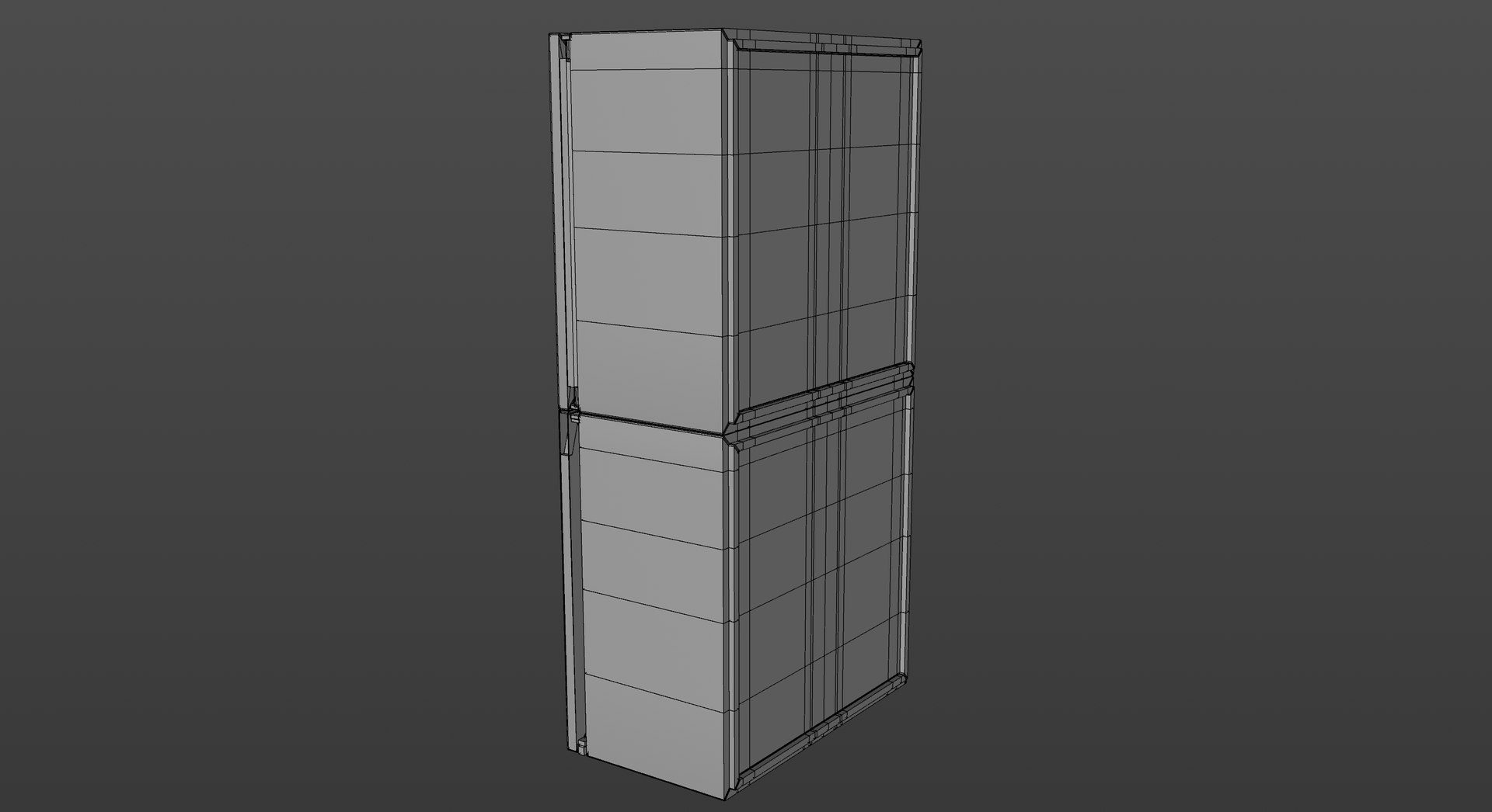 Smart Fridge With Freezer 3D Model - TurboSquid 2280496