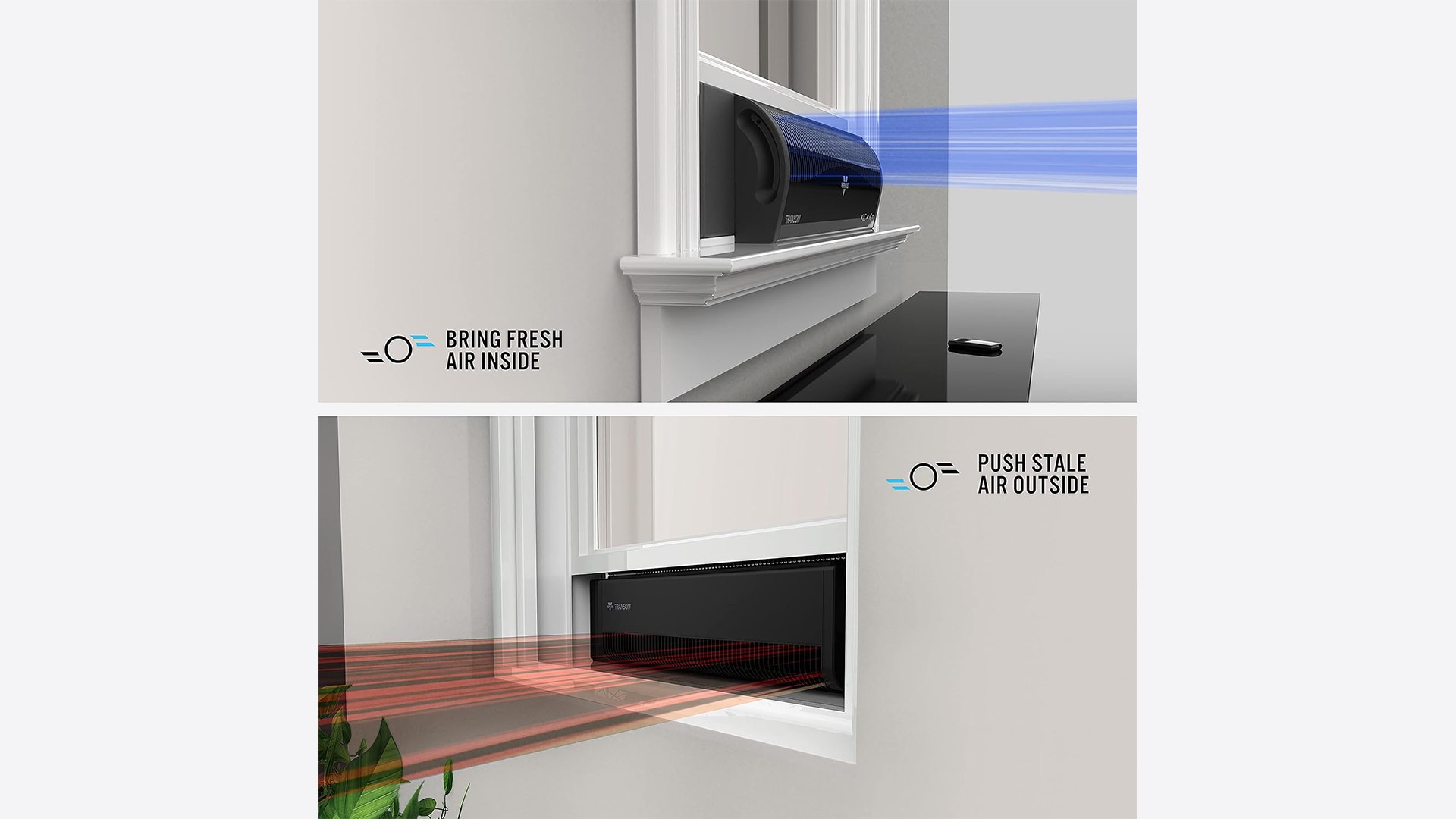 Speed Window Air Circulator Fan With Remote Control 3D Model ...