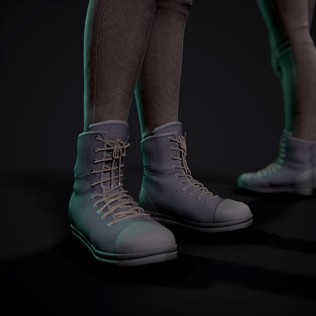 Modular Rigged Female Survivor Character Model - TurboSquid 1734602