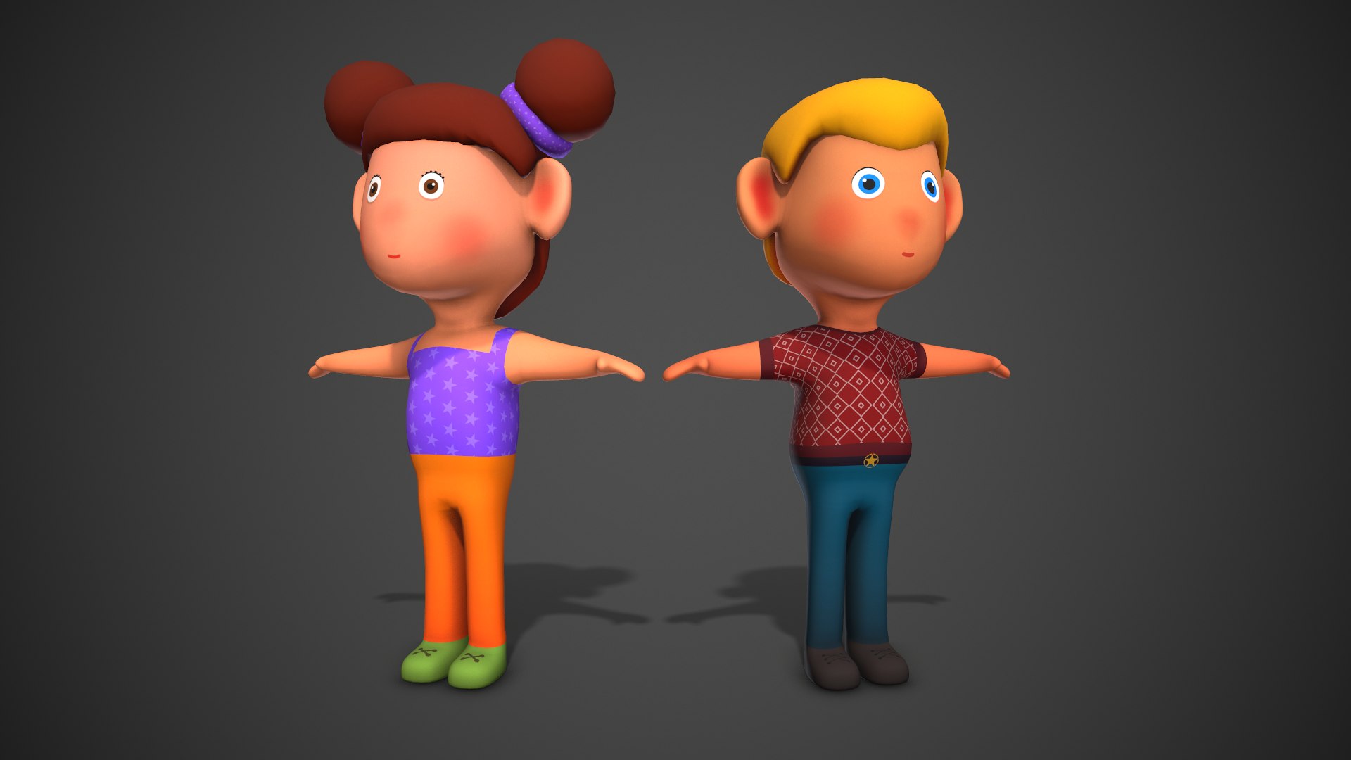 Characters 3D - TurboSquid 1653928