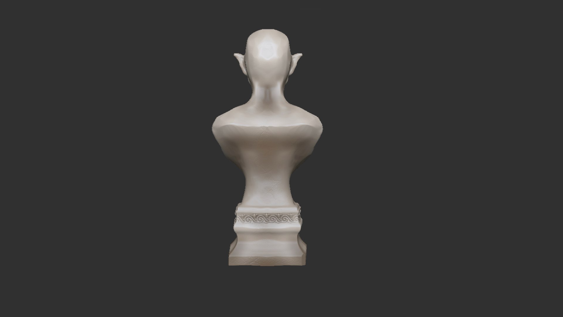 Statue Of An Old Grumpy Goblin 3D Model - TurboSquid 1845684