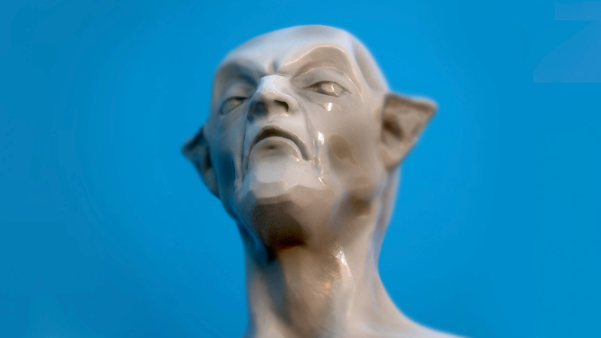 Statue Of An Old Grumpy Goblin 3D Model - TurboSquid 1845684