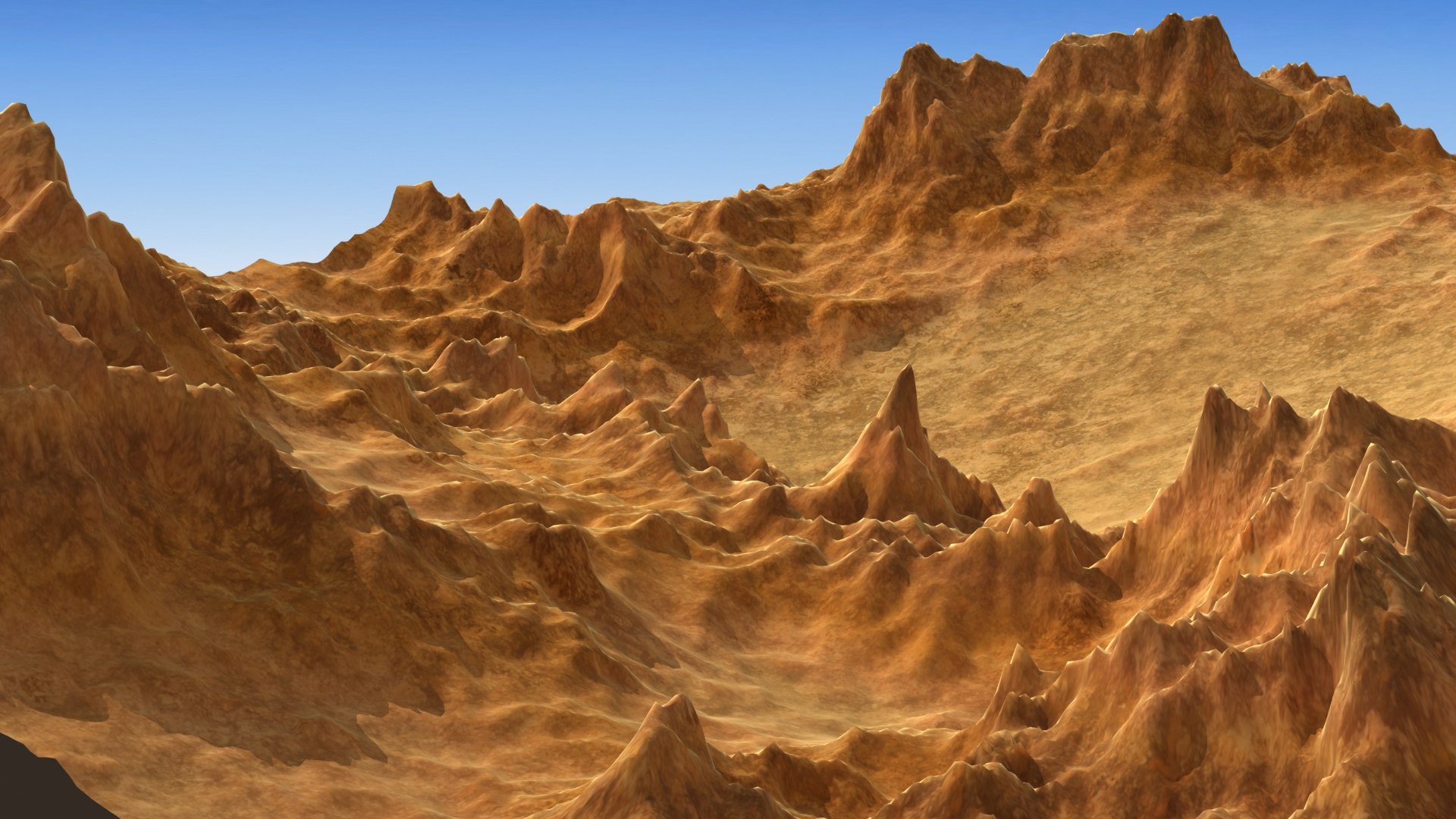 3D model cartoon terrain 02 - TurboSquid 1605931