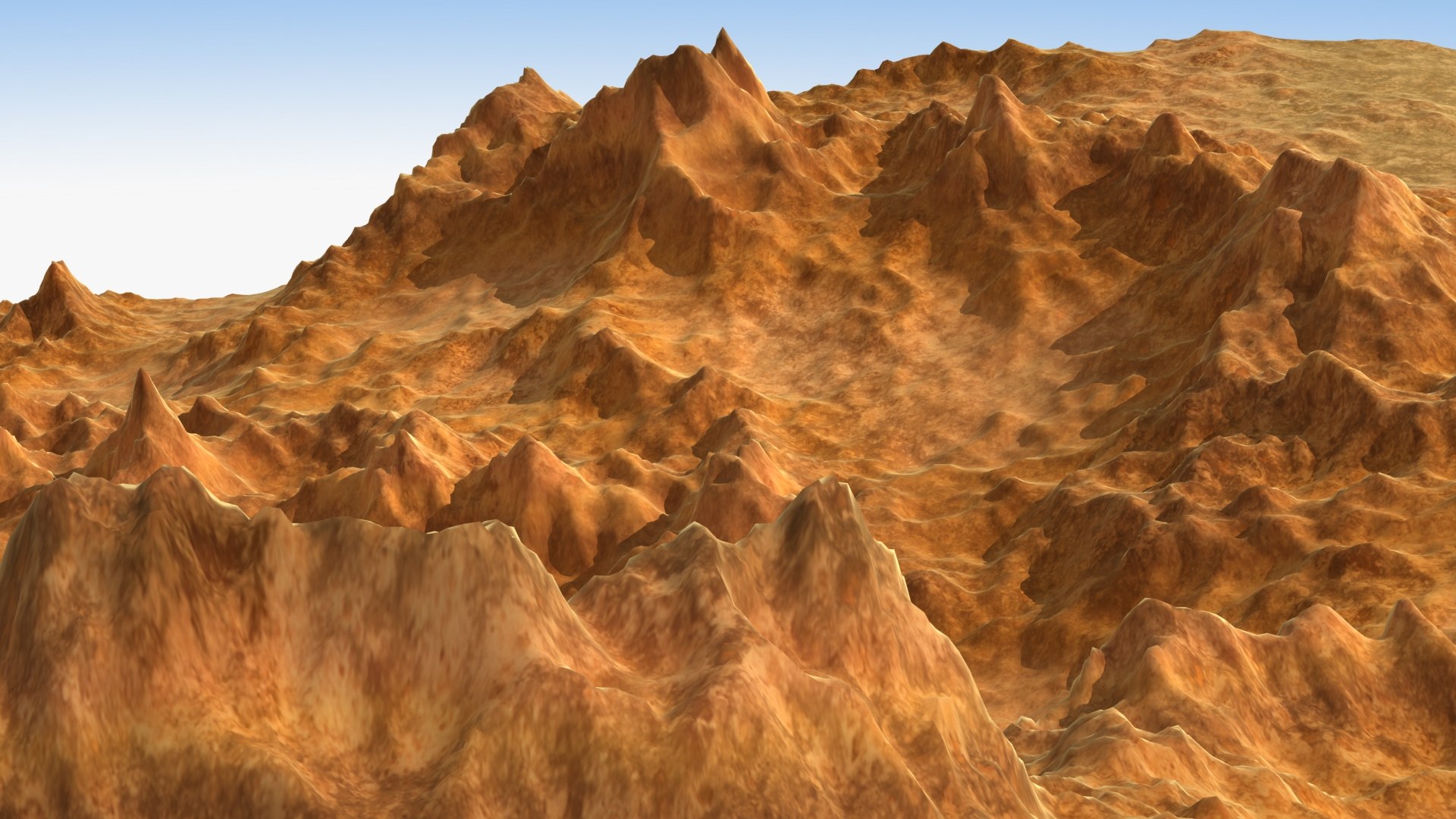 3D Model Cartoon Terrain 02 - TurboSquid 1605931