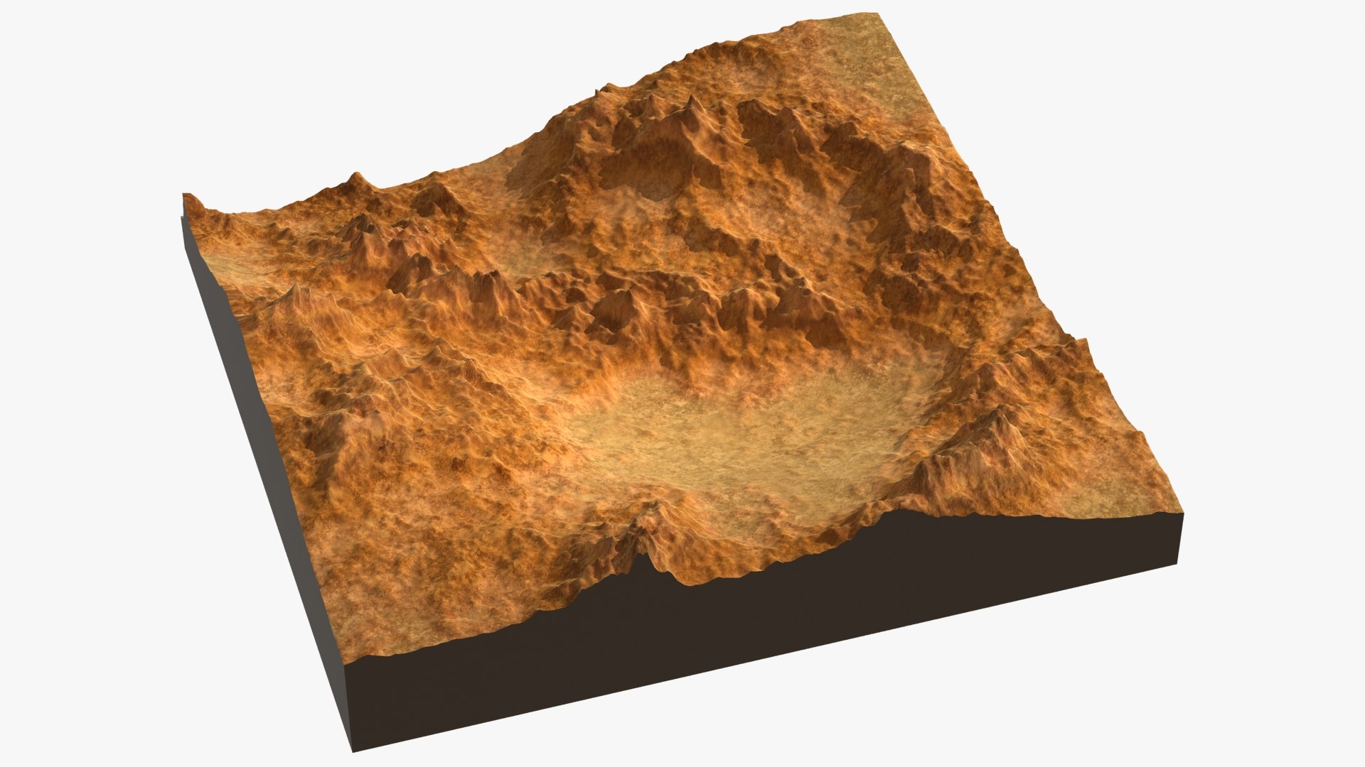 3D Model Cartoon Terrain 02 - TurboSquid 1605931