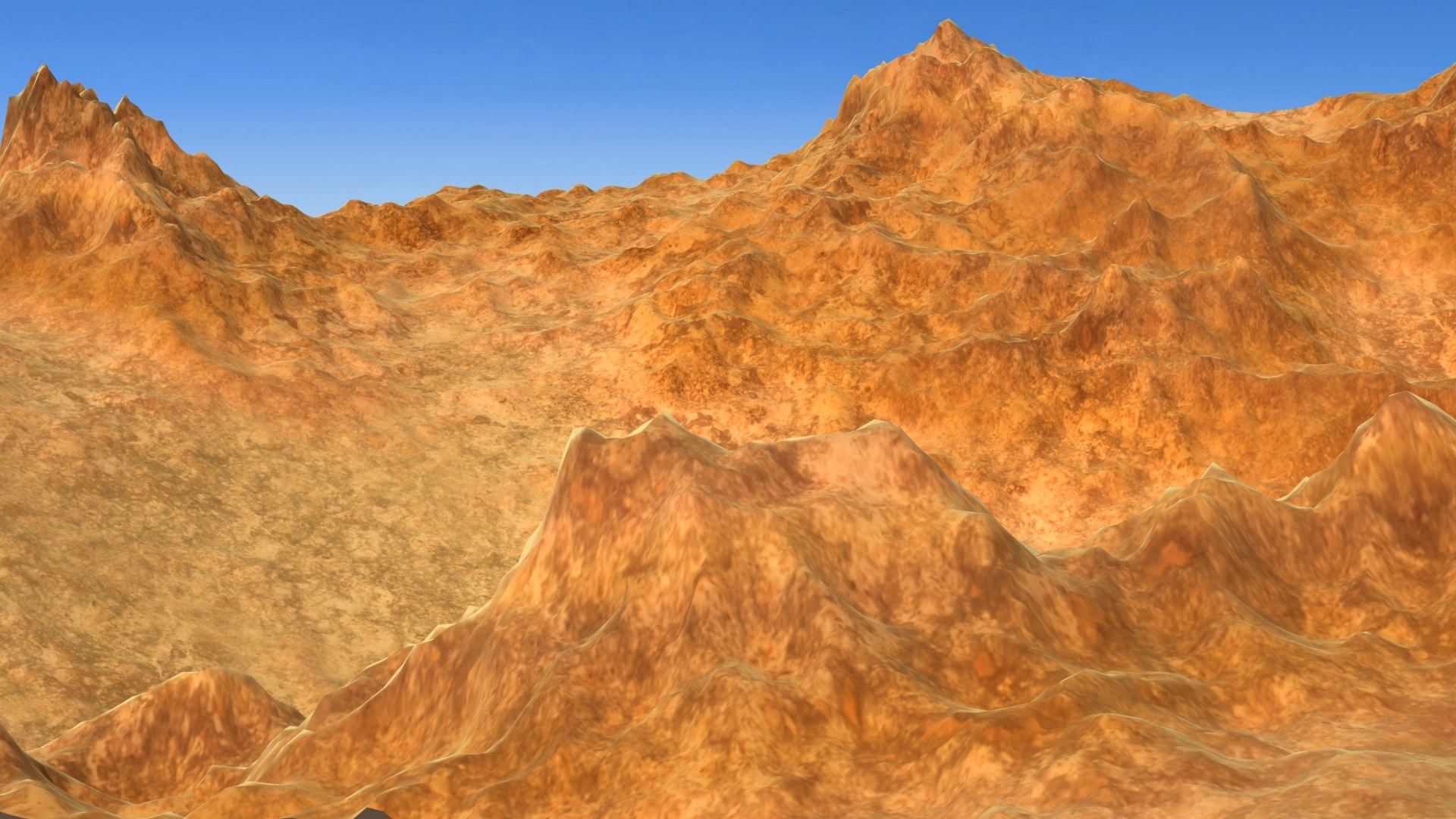 3D model cartoon terrain 02 - TurboSquid 1605931