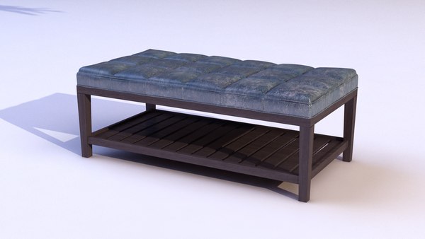 ottoman footrest 3d model