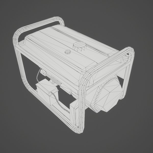 3d model portable generator