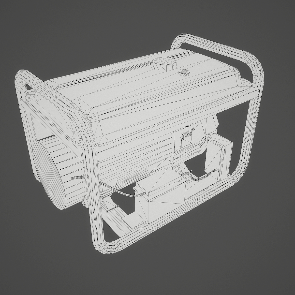 3d model portable generator