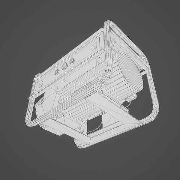 3d model portable generator
