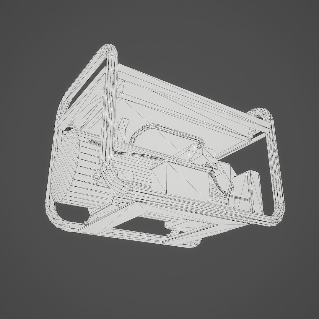 3d Model Portable Generator