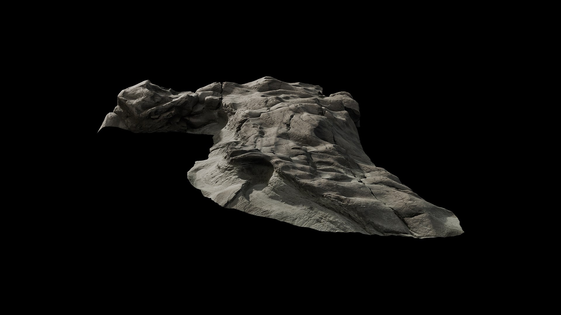 3D Model Anydrafts Riverway Rock 64 - TurboSquid 2323426