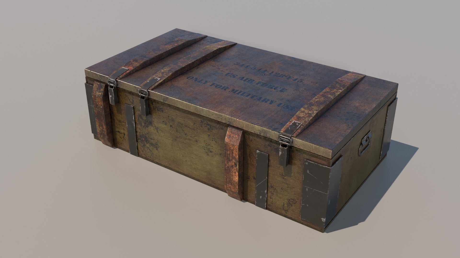 Military Box 01 3D - TurboSquid 1940291