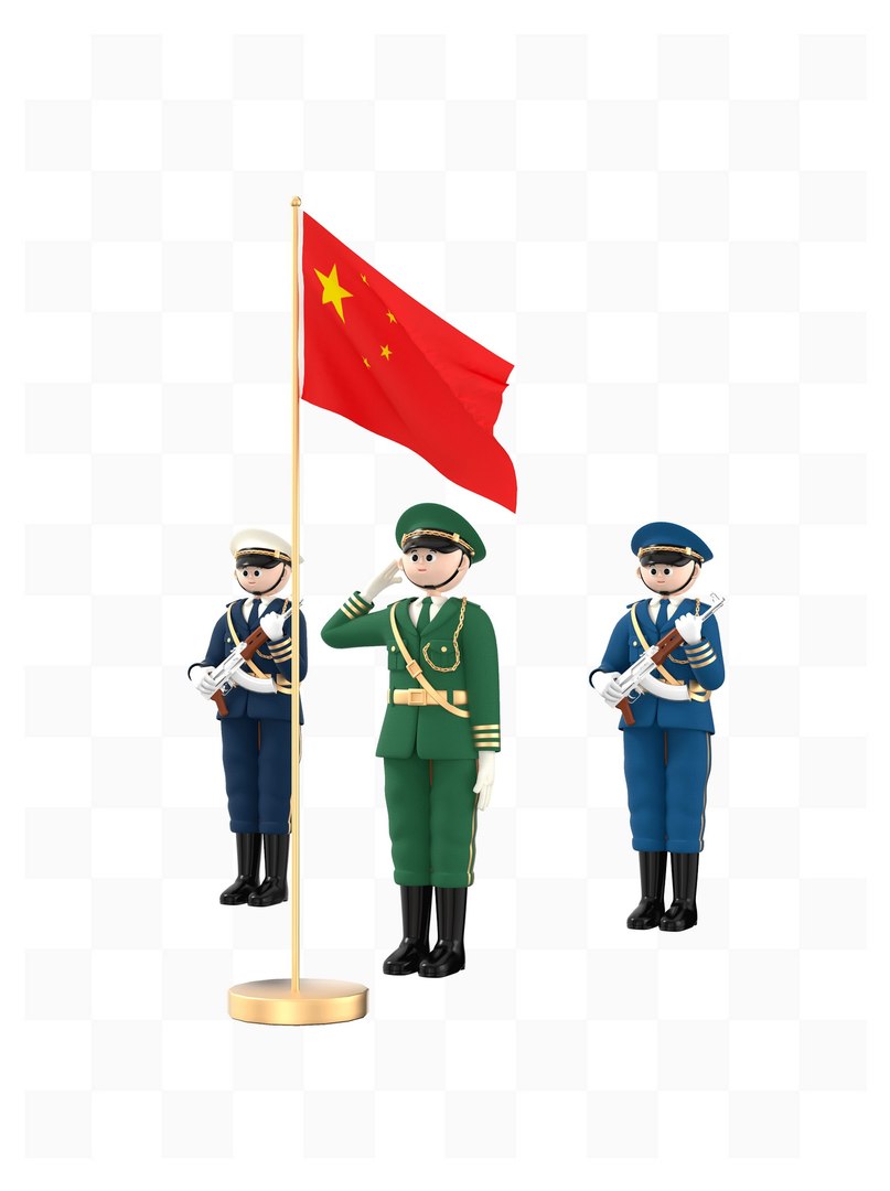 C4D Military Salute Parade Goose 3D model - TurboSquid 2051878