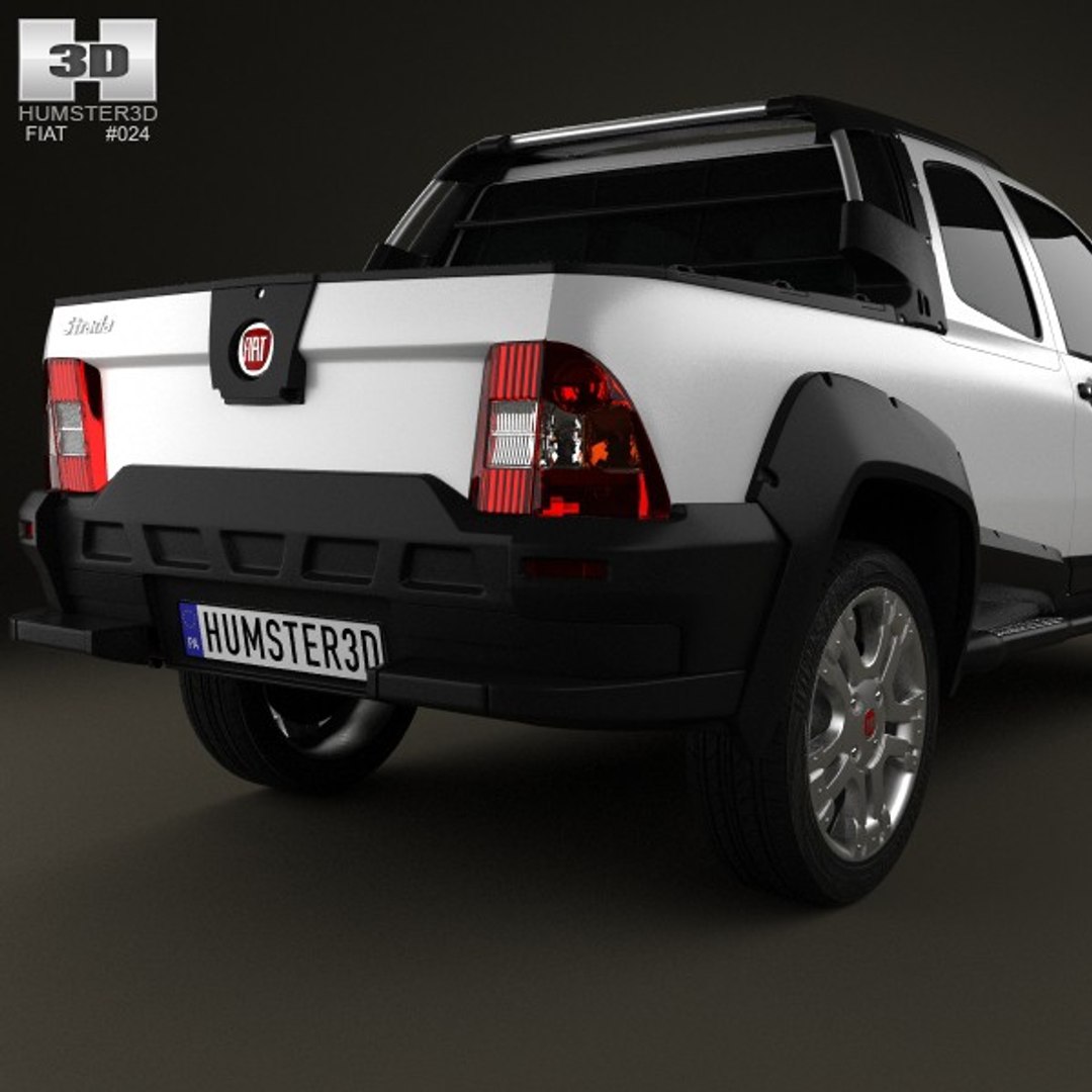 3d fiat strada long
