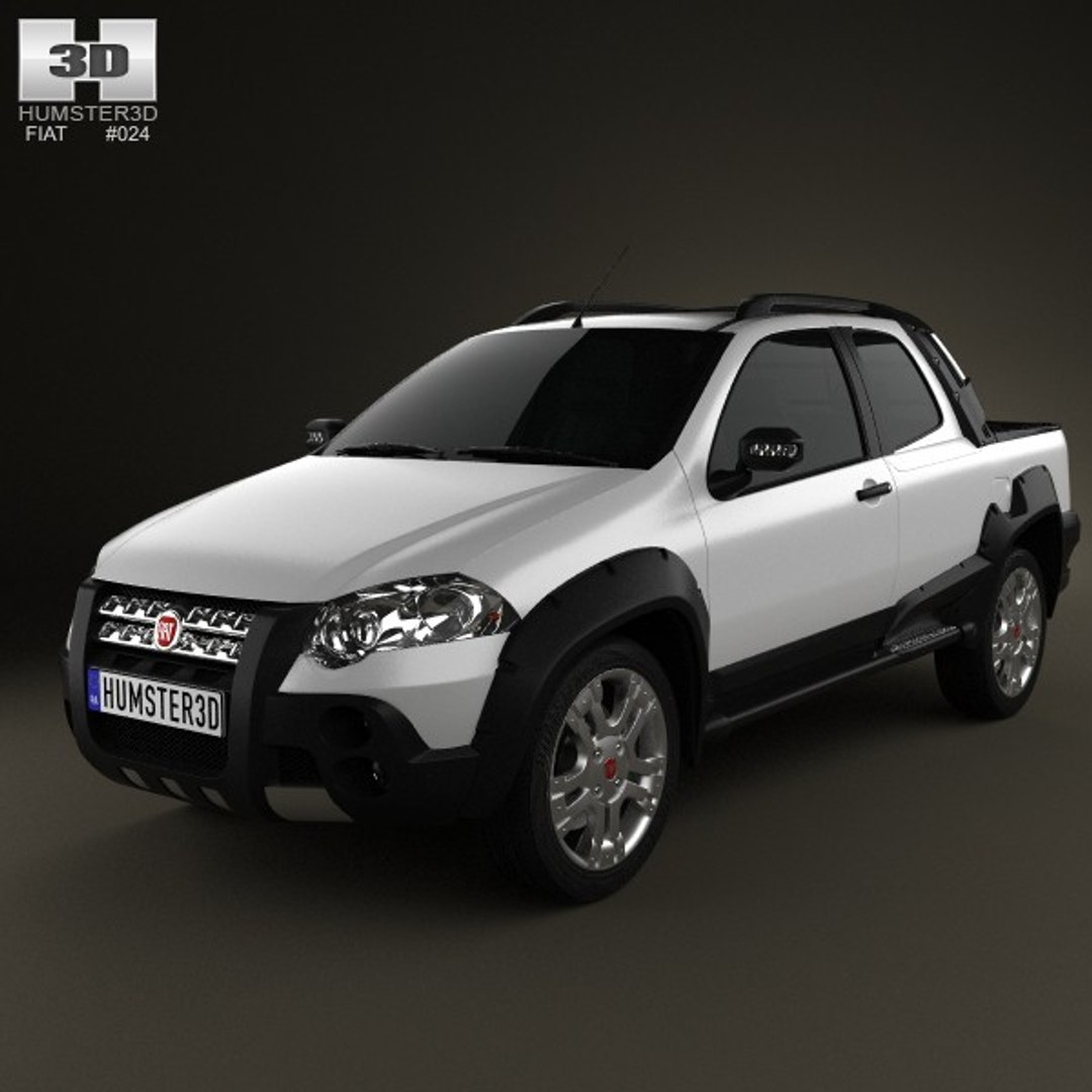 3d fiat strada long