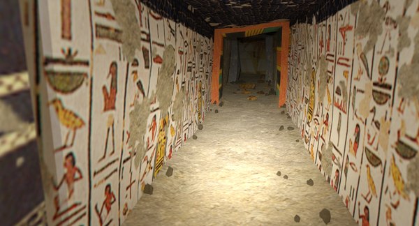 modelo 3d Egipto tumba de ramses II - TurboSquid 1160571