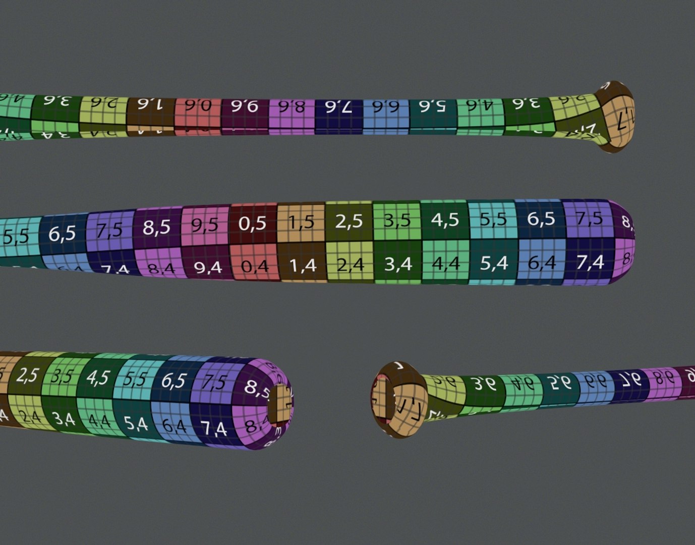 Baseball Bat 3D Model - TurboSquid 1205435