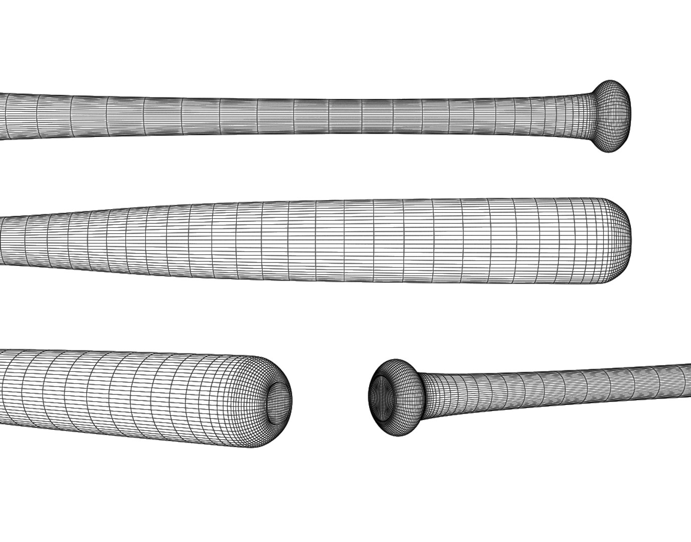 Baseball Bat 3D Model - TurboSquid 1205435