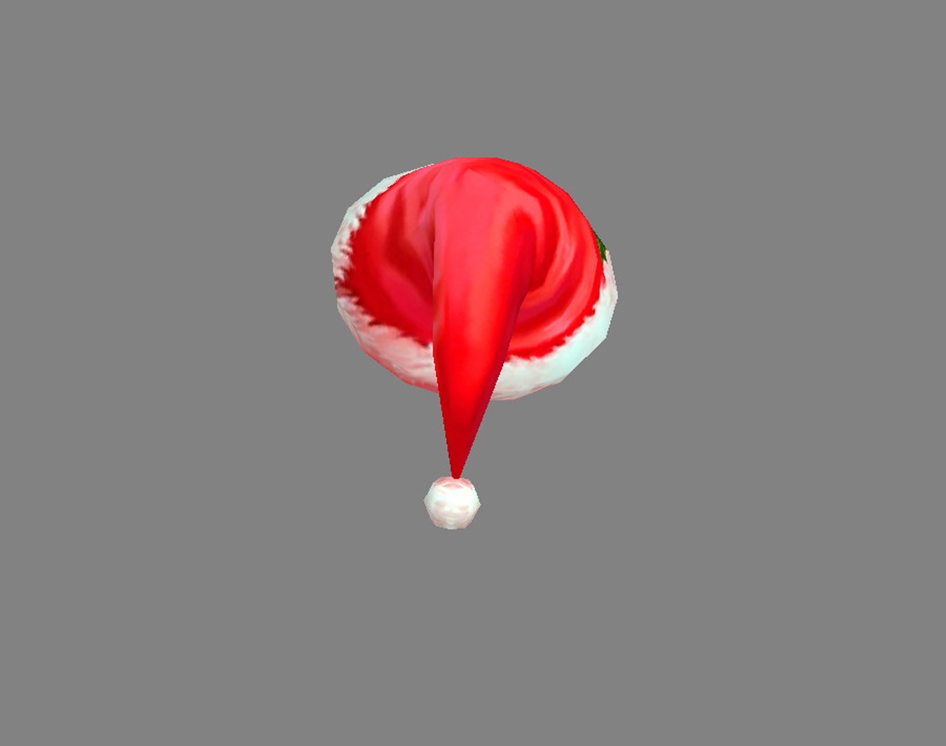 Santa Hat 3D Model - TurboSquid 1687911