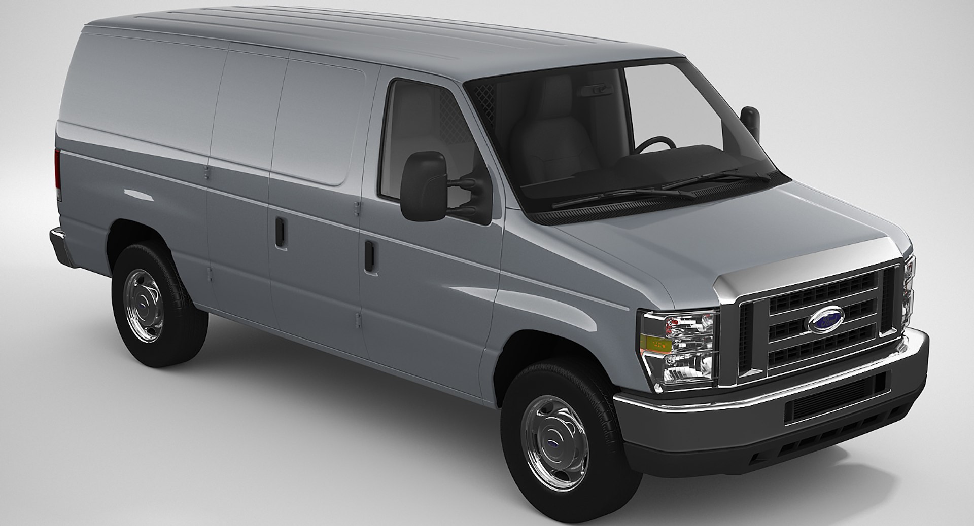 3D E-series E-350 Cargo Van - TurboSquid 1381135