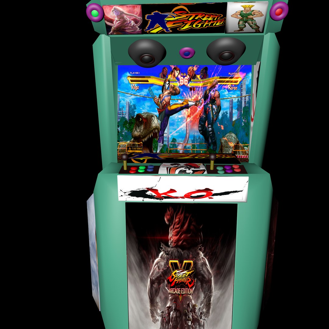 Arcade 3D Model - TurboSquid 1278601