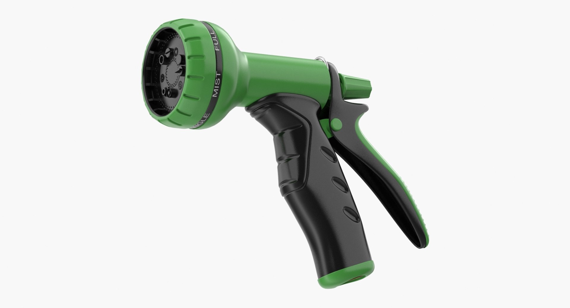 3D Garden Hose Trigger Nozzle - TurboSquid 1280992