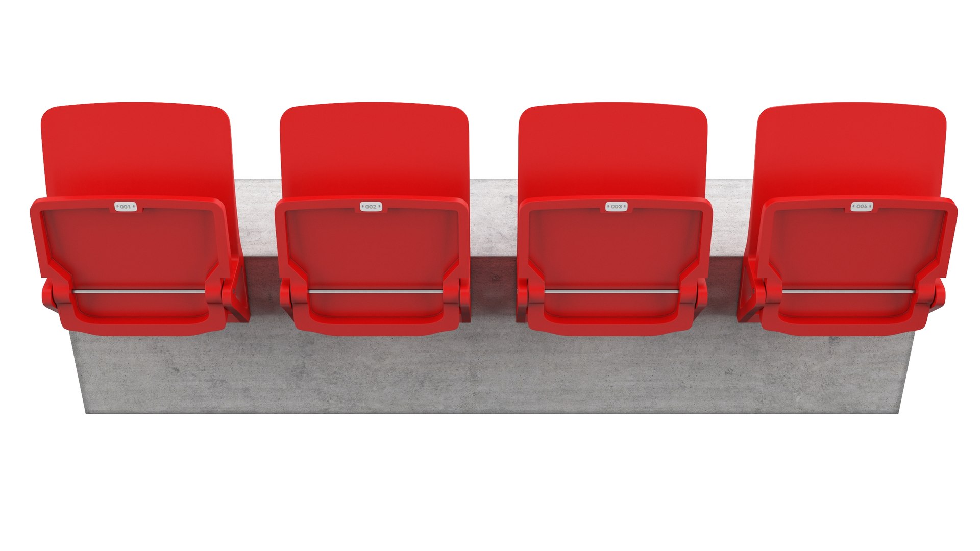 Stadium Seats 3D Model - TurboSquid 2031697