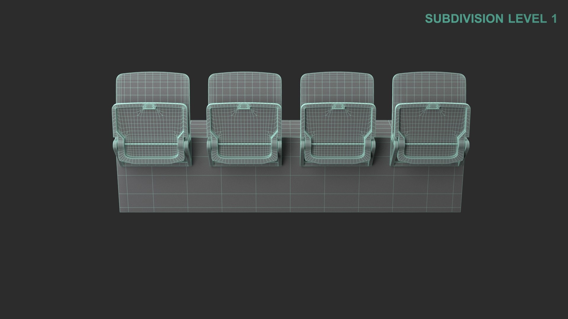 Stadium Seats 3D model - TurboSquid 2031697