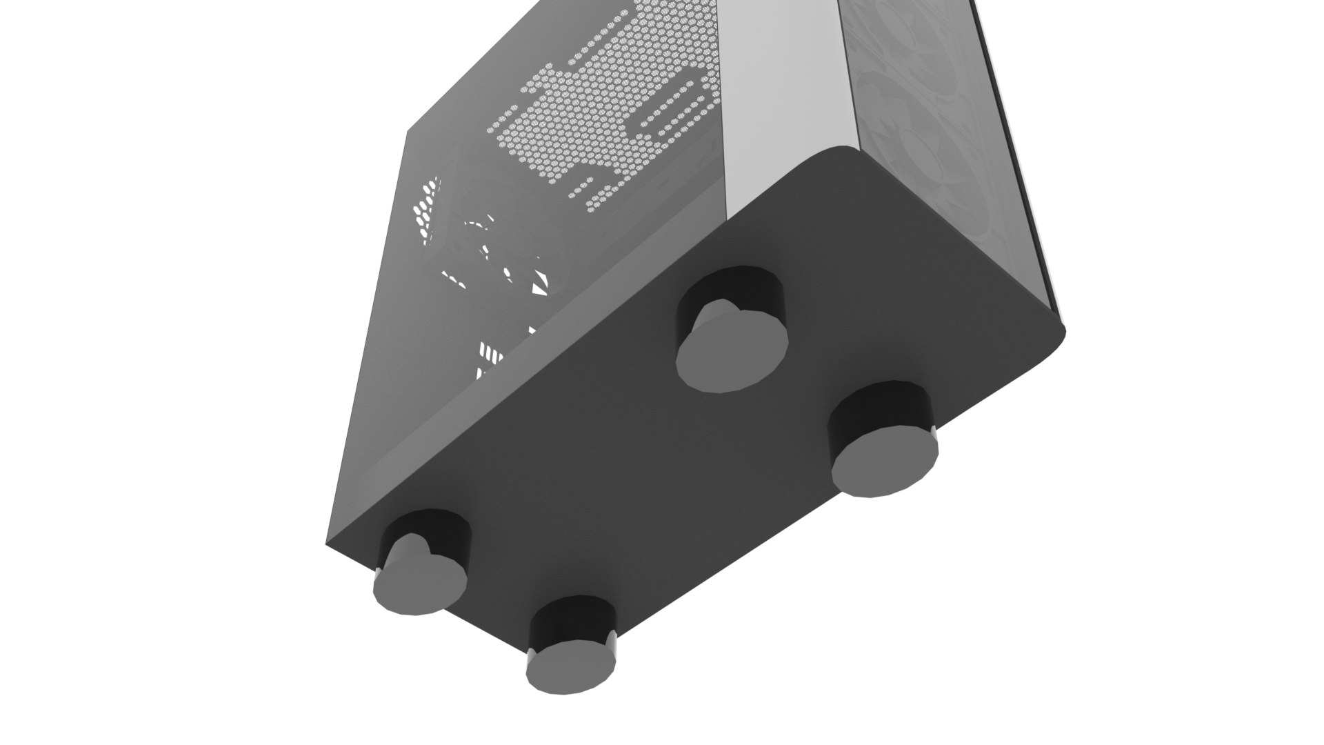 3D Open Pc Case - TurboSquid 1706082