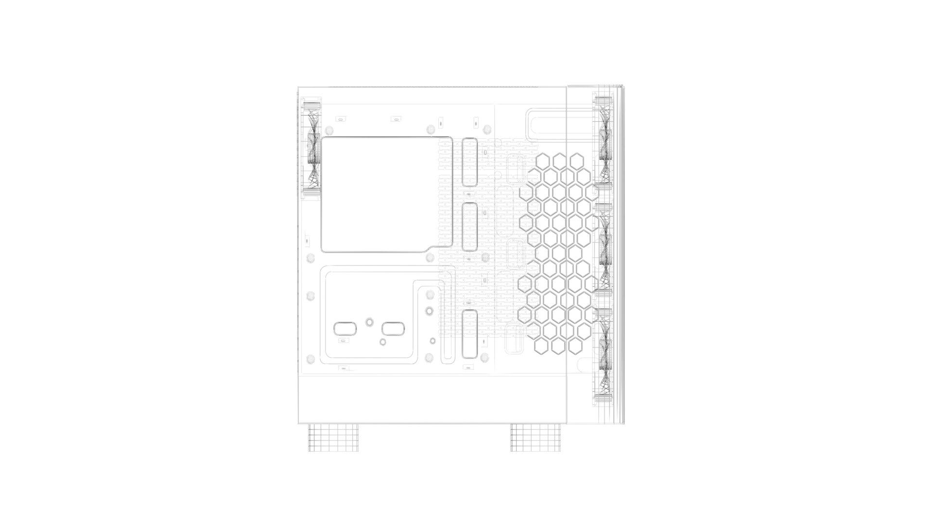 3D Open Pc Case - TurboSquid 1706082
