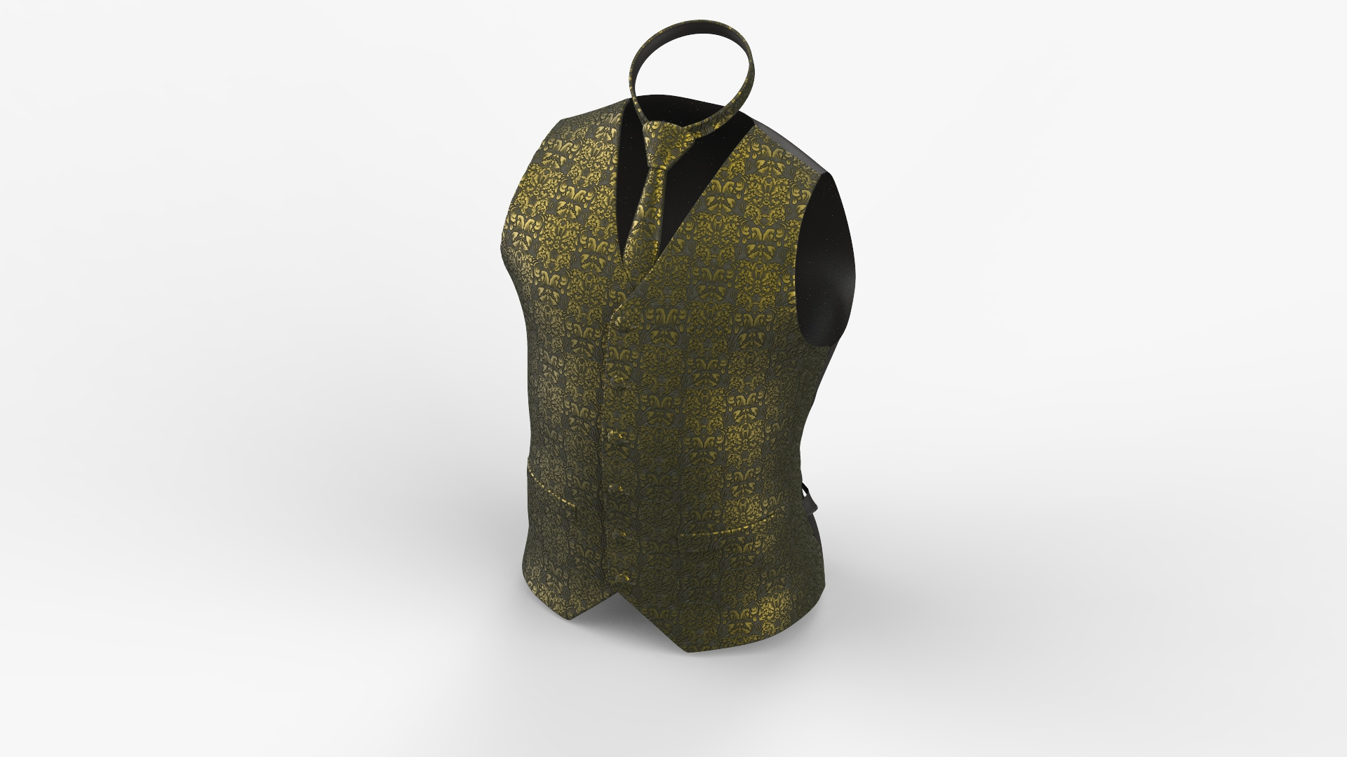 3D Vest Suit Bolero - TurboSquid 2201731