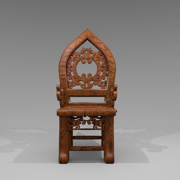 Blender Throne Models | TurboSquid