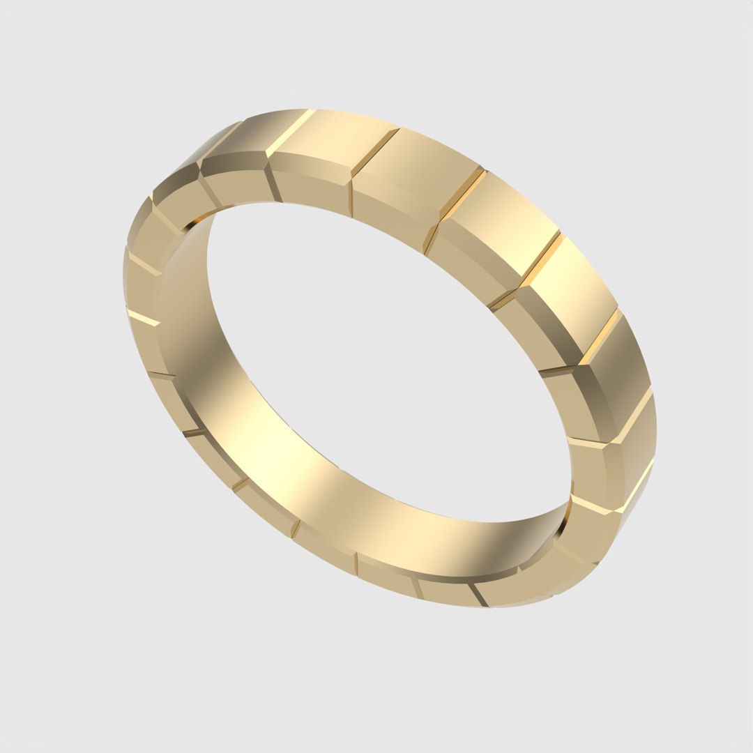 Geometric Segment Band Ring JDBCo 3D Model - TurboSquid 2346450