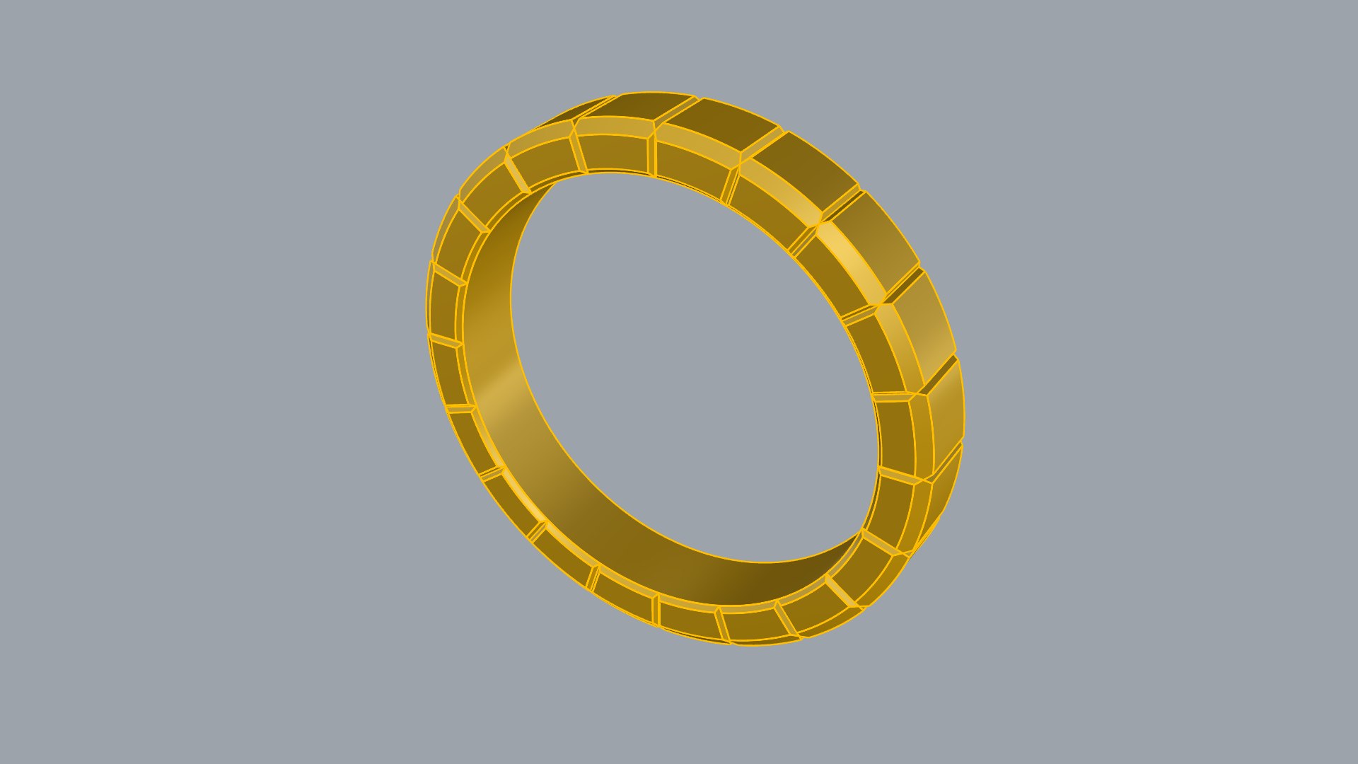 Geometric Segment Band Ring JDBCo 3D Model - TurboSquid 2346450