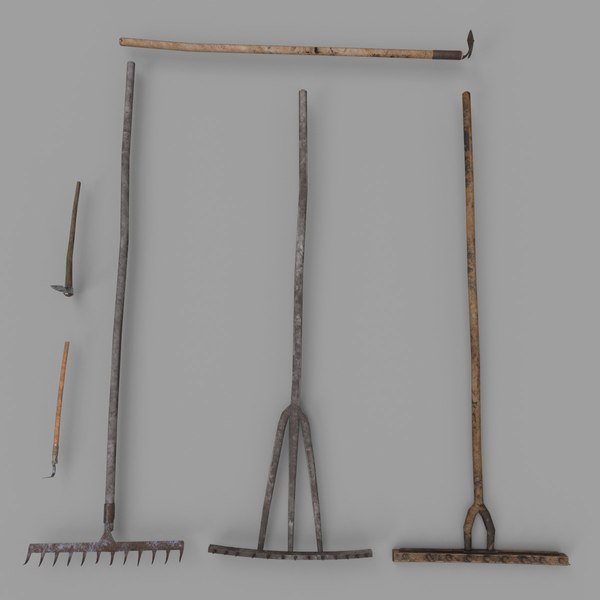Farm tool 3D model - TurboSquid 1692202