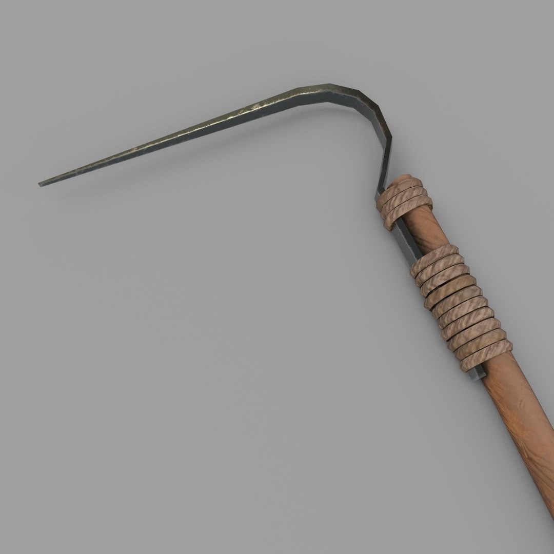 3D Pack of 6 Medieval Farm Rakes and Hoe model - TurboSquid 1723547