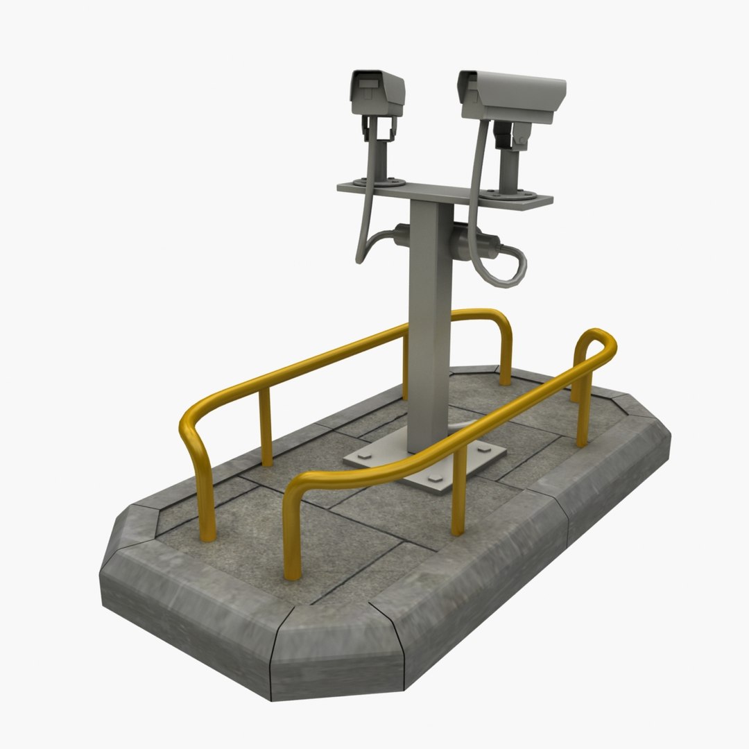 Camera Road 3D Model - TurboSquid 1231454