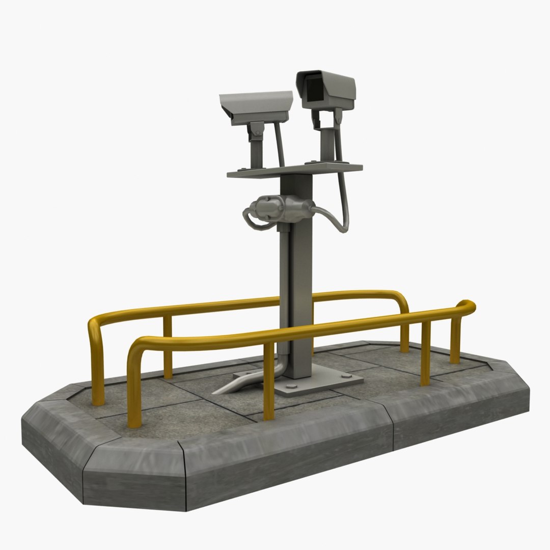 Camera Road 3D Model - TurboSquid 1231454