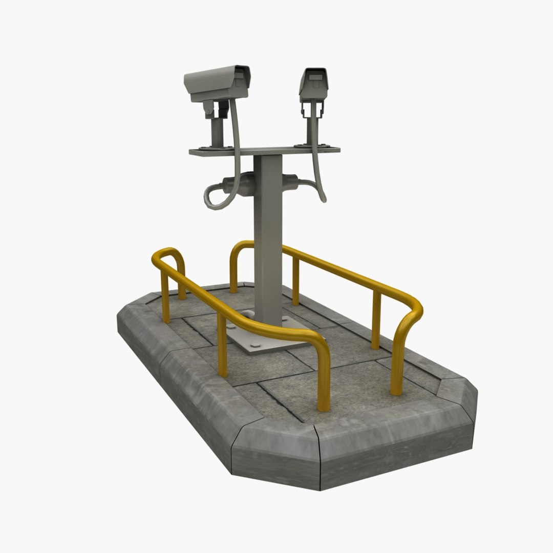 Camera Road 3D Model - TurboSquid 1231454