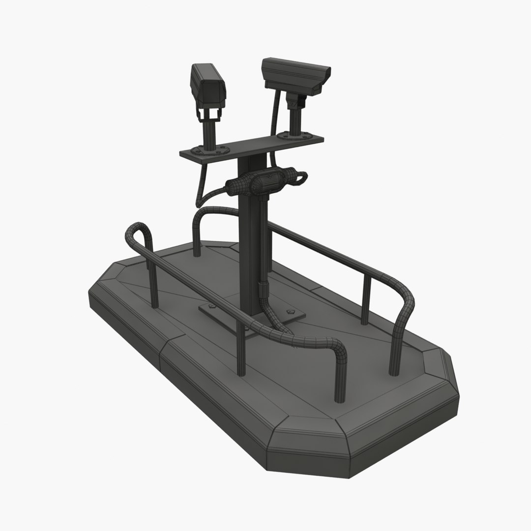 Camera Road 3D Model - TurboSquid 1231454
