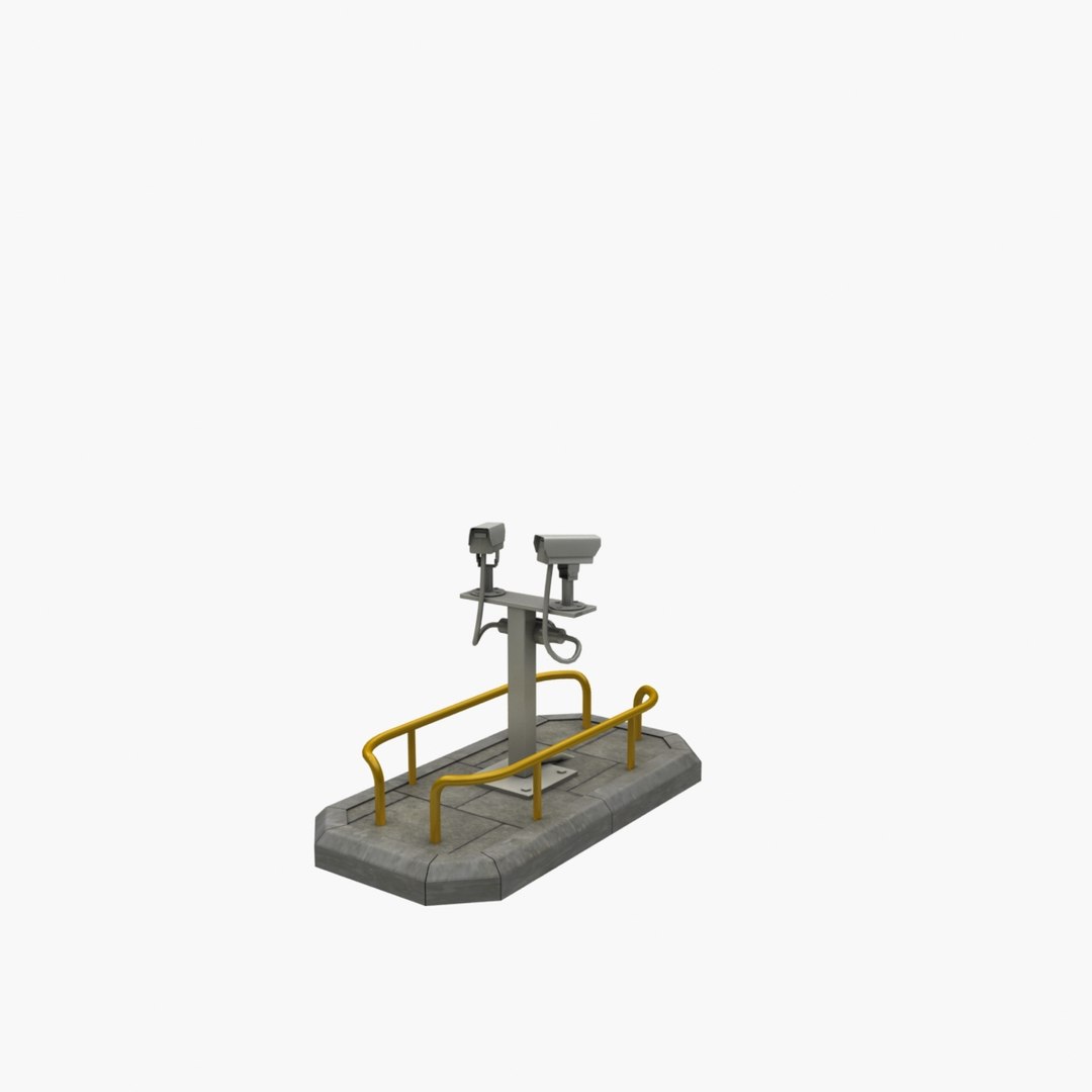 Camera Road 3D Model - TurboSquid 1231454