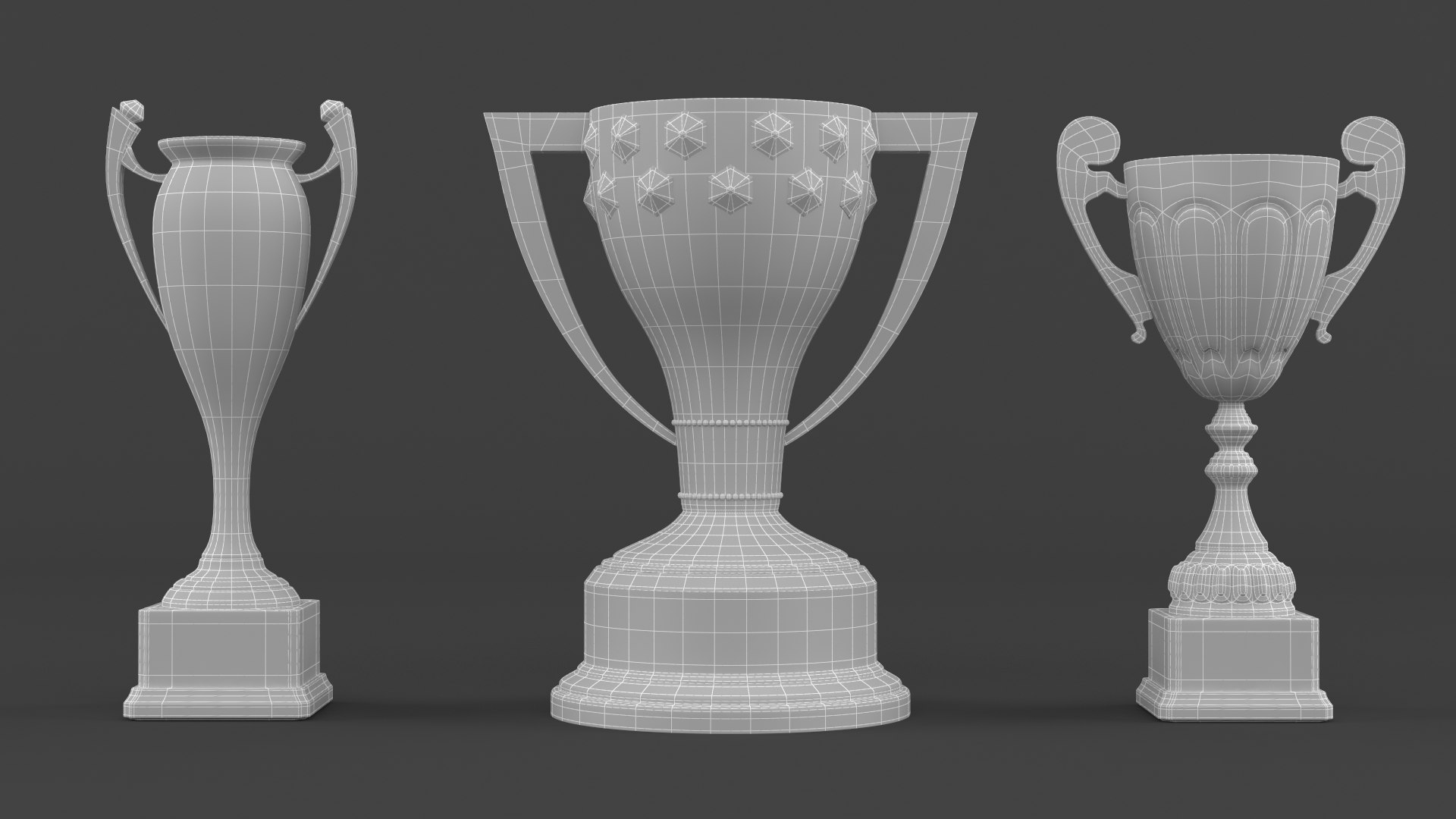 Trophy Cups 3D model - TurboSquid 2071567
