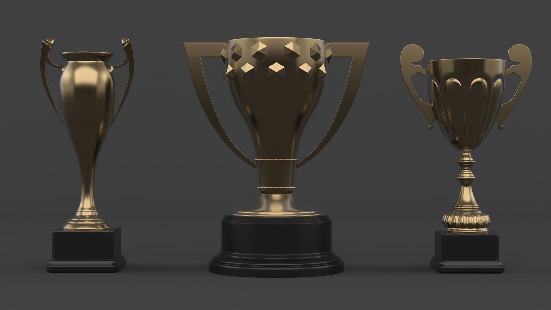 Trophy Cups 3D model - TurboSquid 2071567
