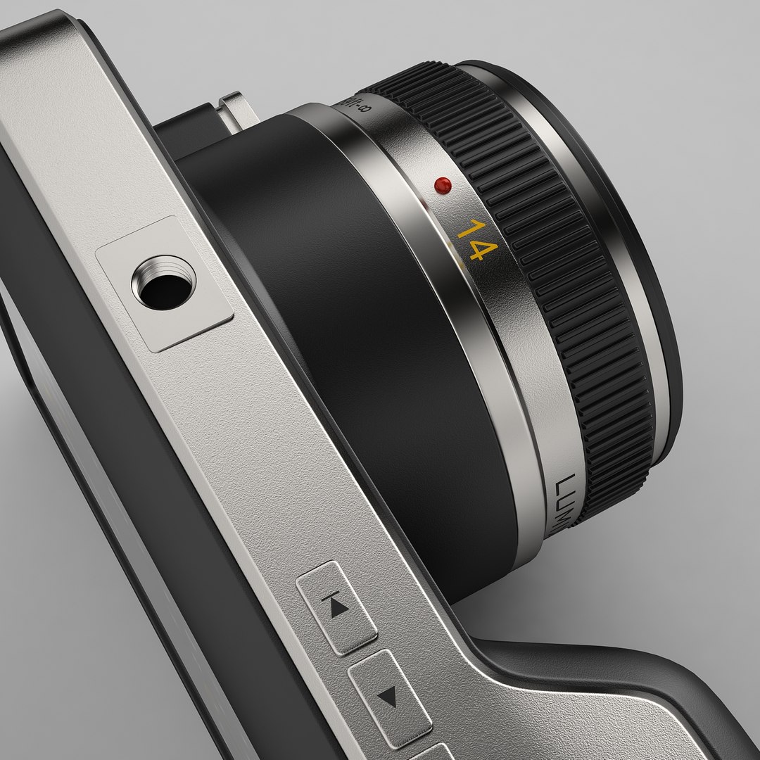 3d blackmagic pocket camera model