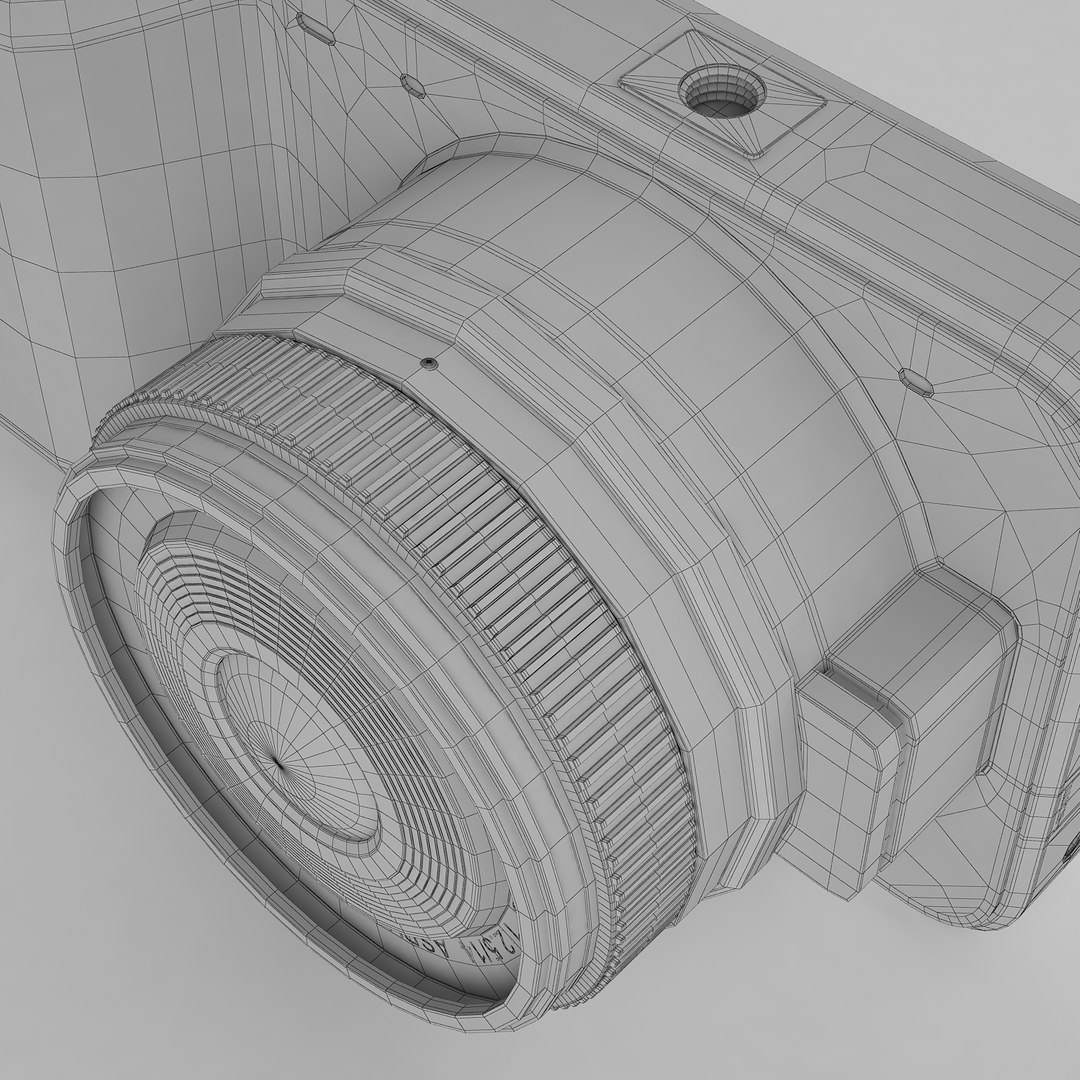 3d blackmagic pocket camera model