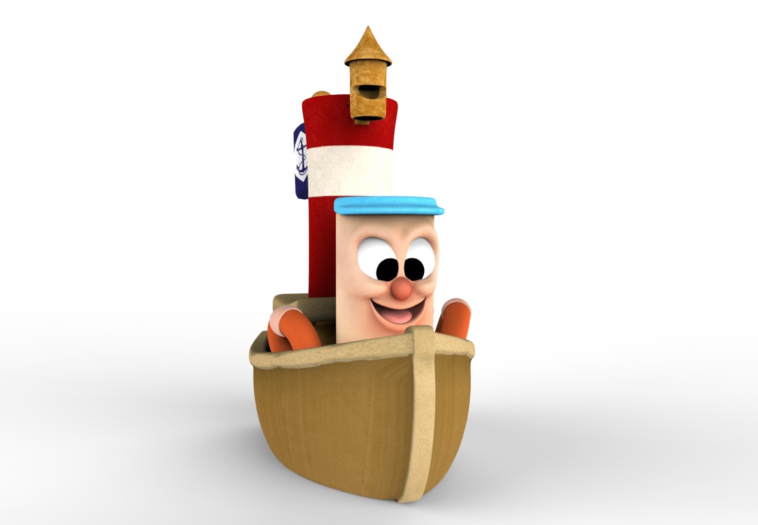 Little Toot 3d Model